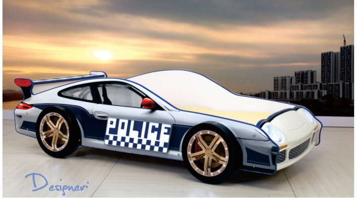 B151s Police Car Bed