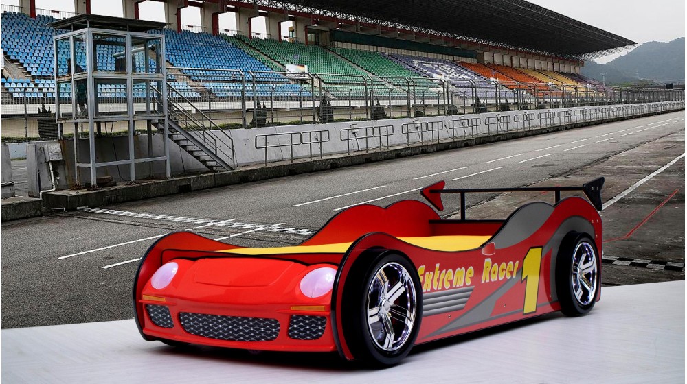 B171R Supreme Racing Car Bed-Red