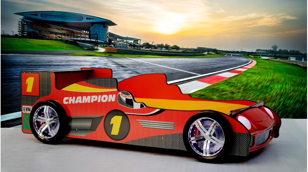 B173R Champion Formula Car Bed-Red